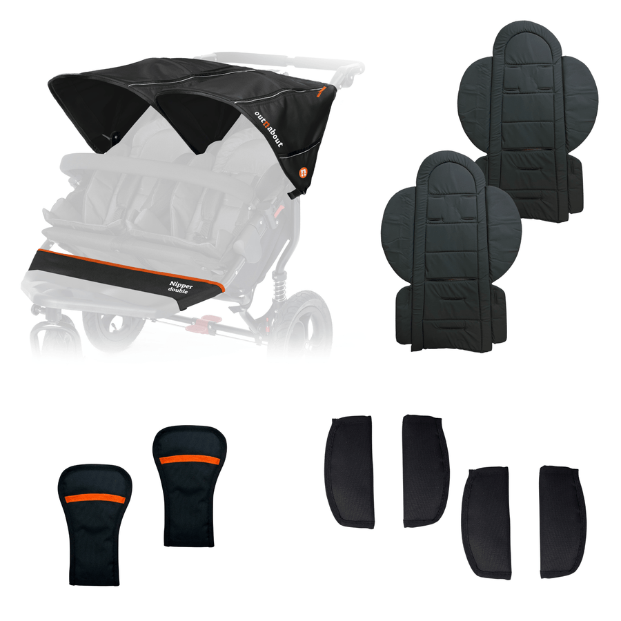 Pushchair & Buggy Accessories - Raincover, Carrycot, Seat Liner – Out n ...