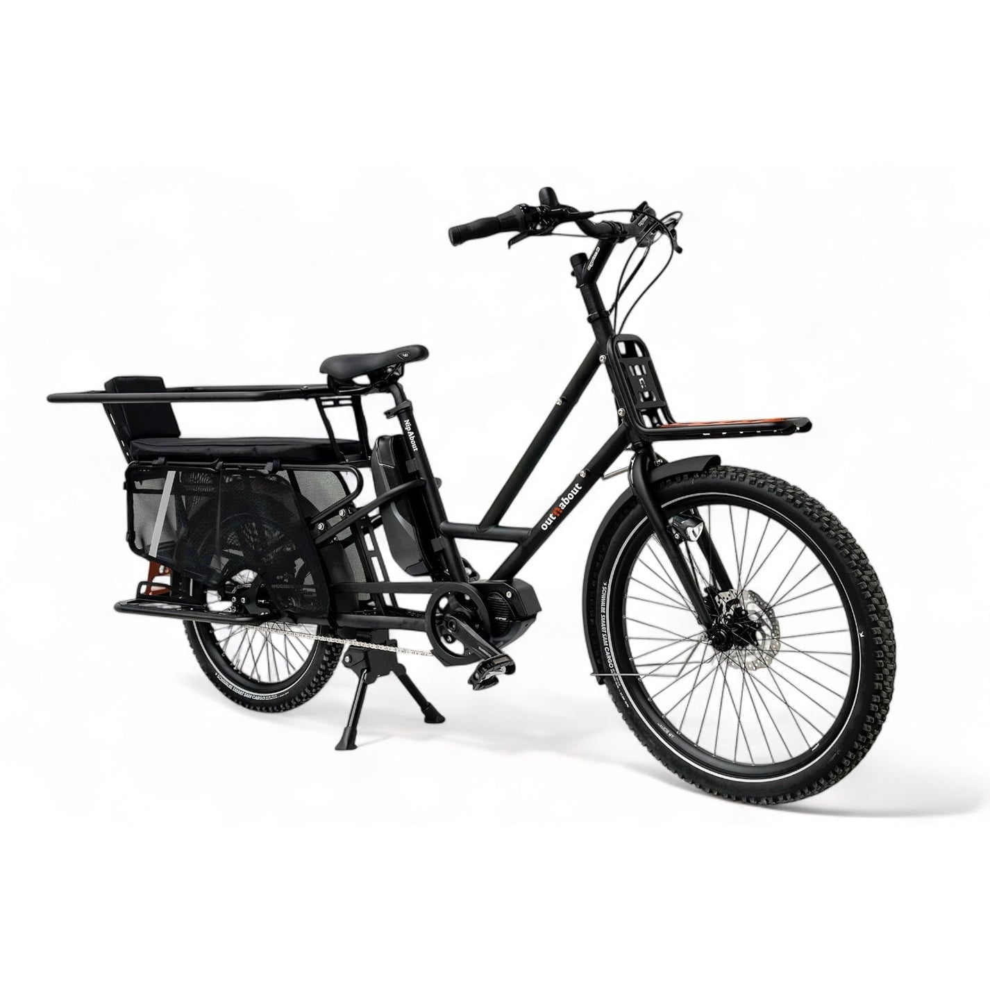 Nip About - All-Terrain Electric Longtail Cargo Bike – Out n About